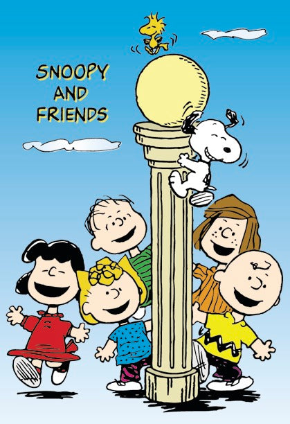 Peanuts Snoopy & Friends Poster