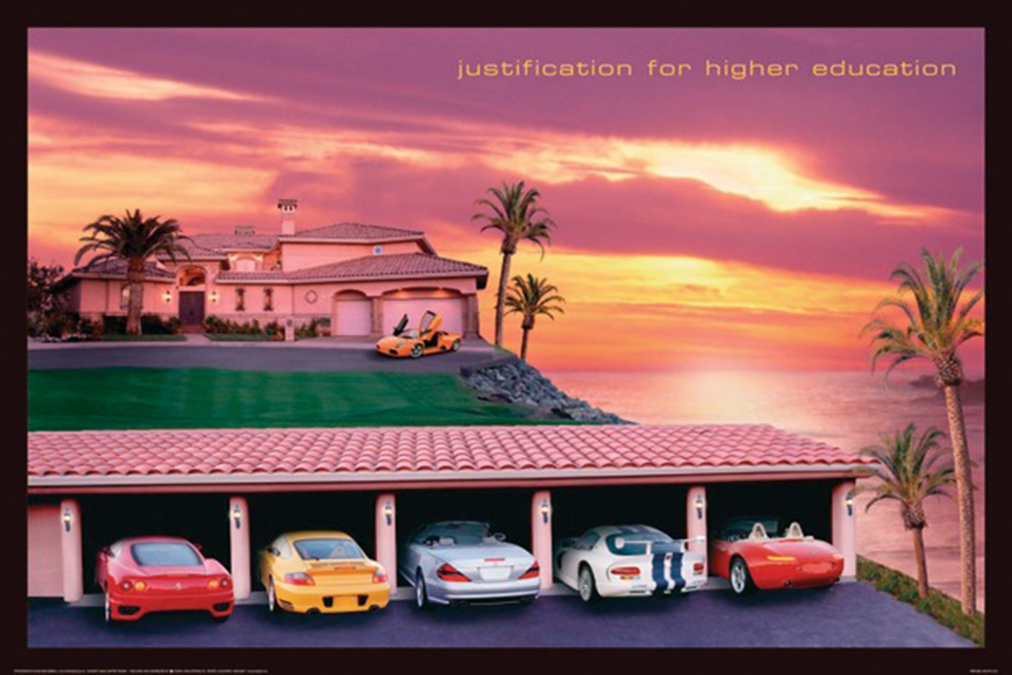 Justification For Higher Education Poster