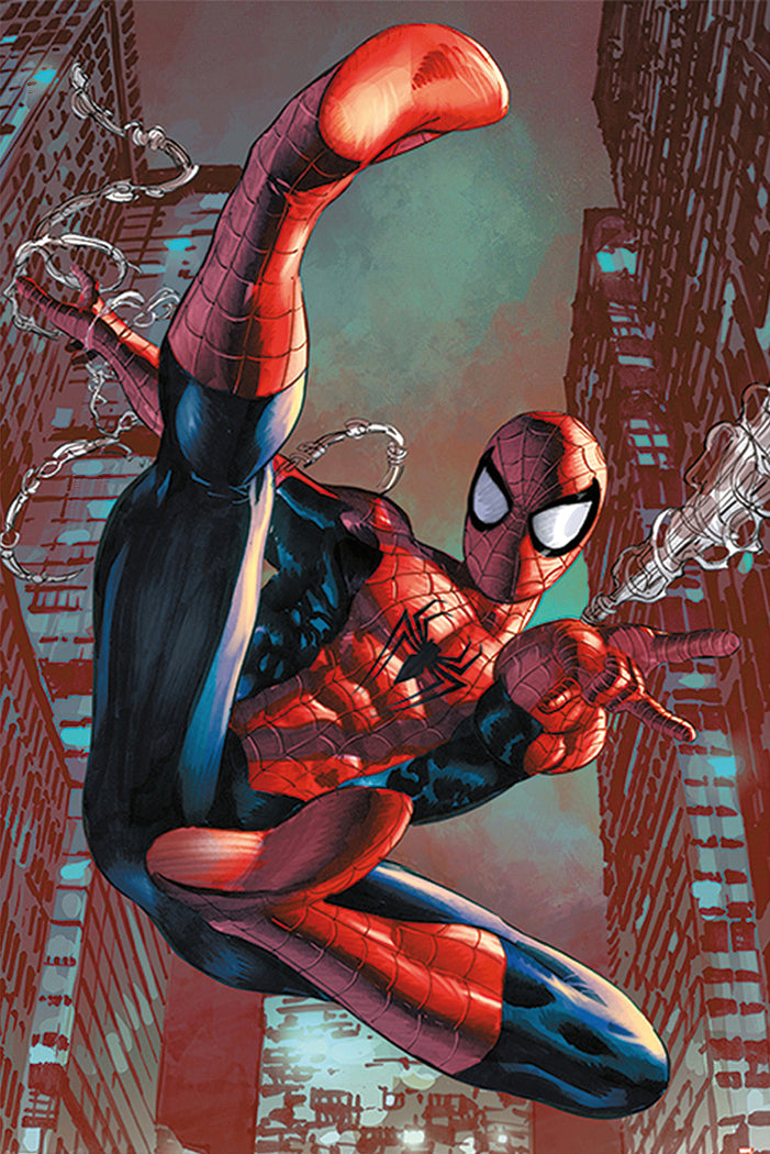 Spiderman Poster Comic Web Slinger