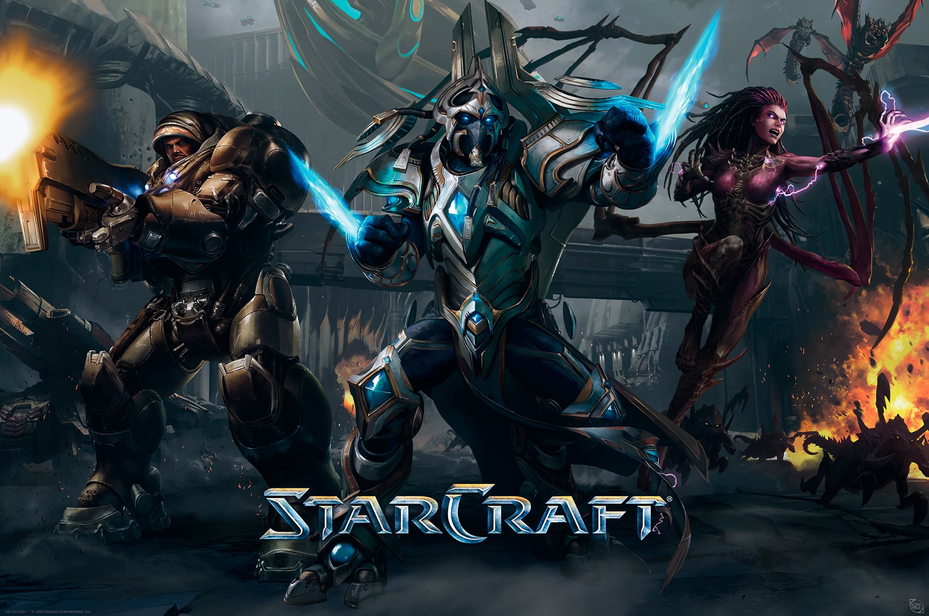 Starcraft II Poster Legacy of the Void
