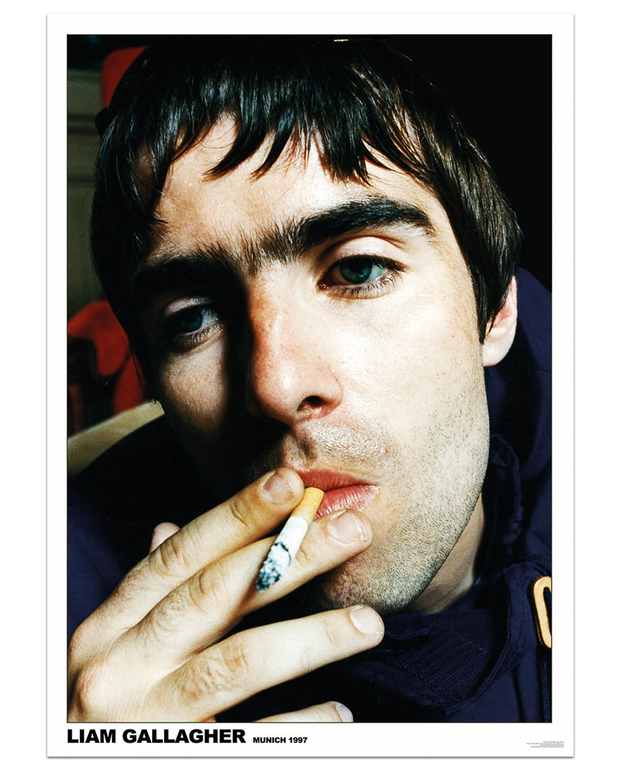 Liam Gallagher Poster Munich 1997