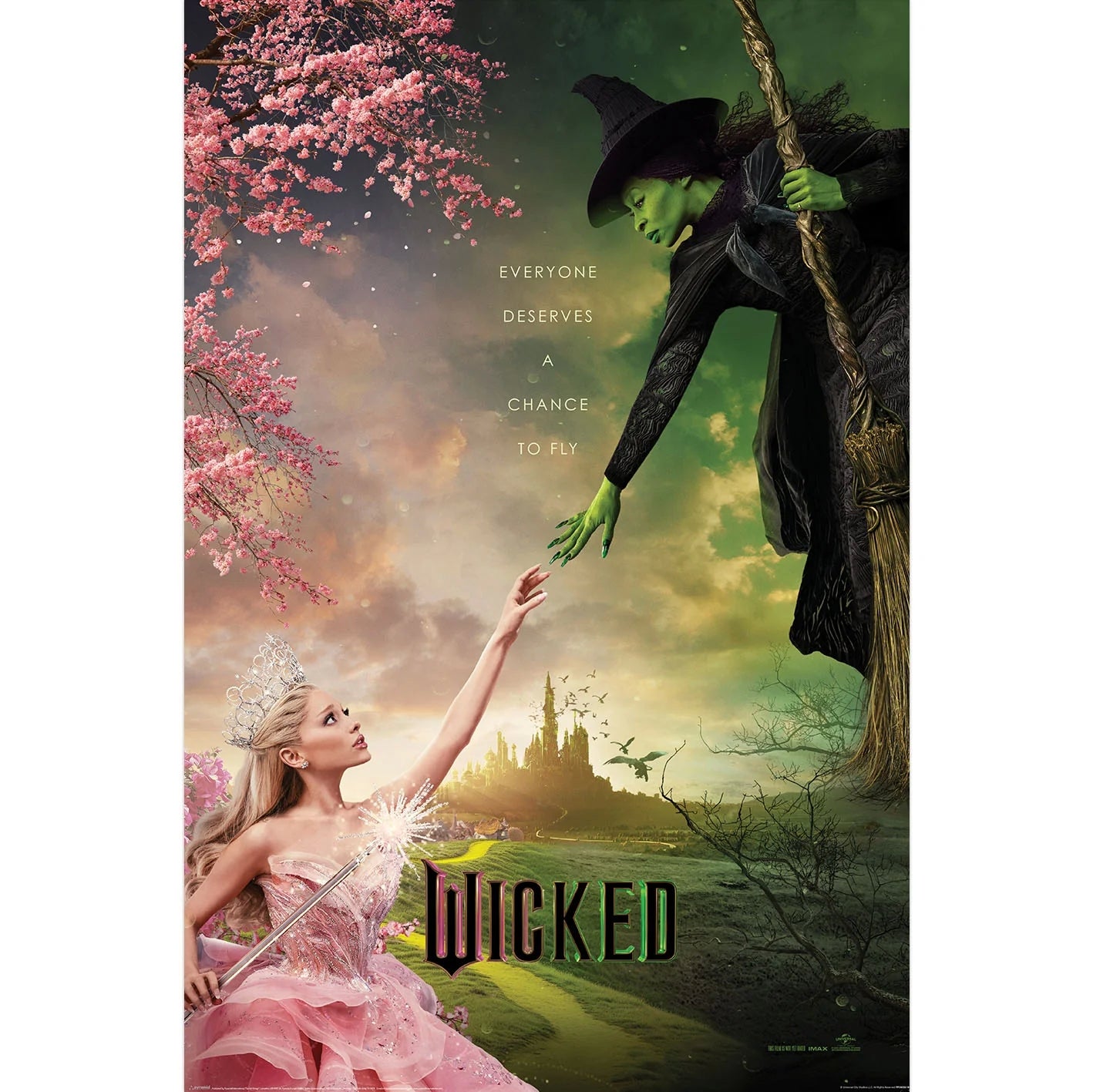 Wicked Poster Everyone.. Elphaba & Glinda