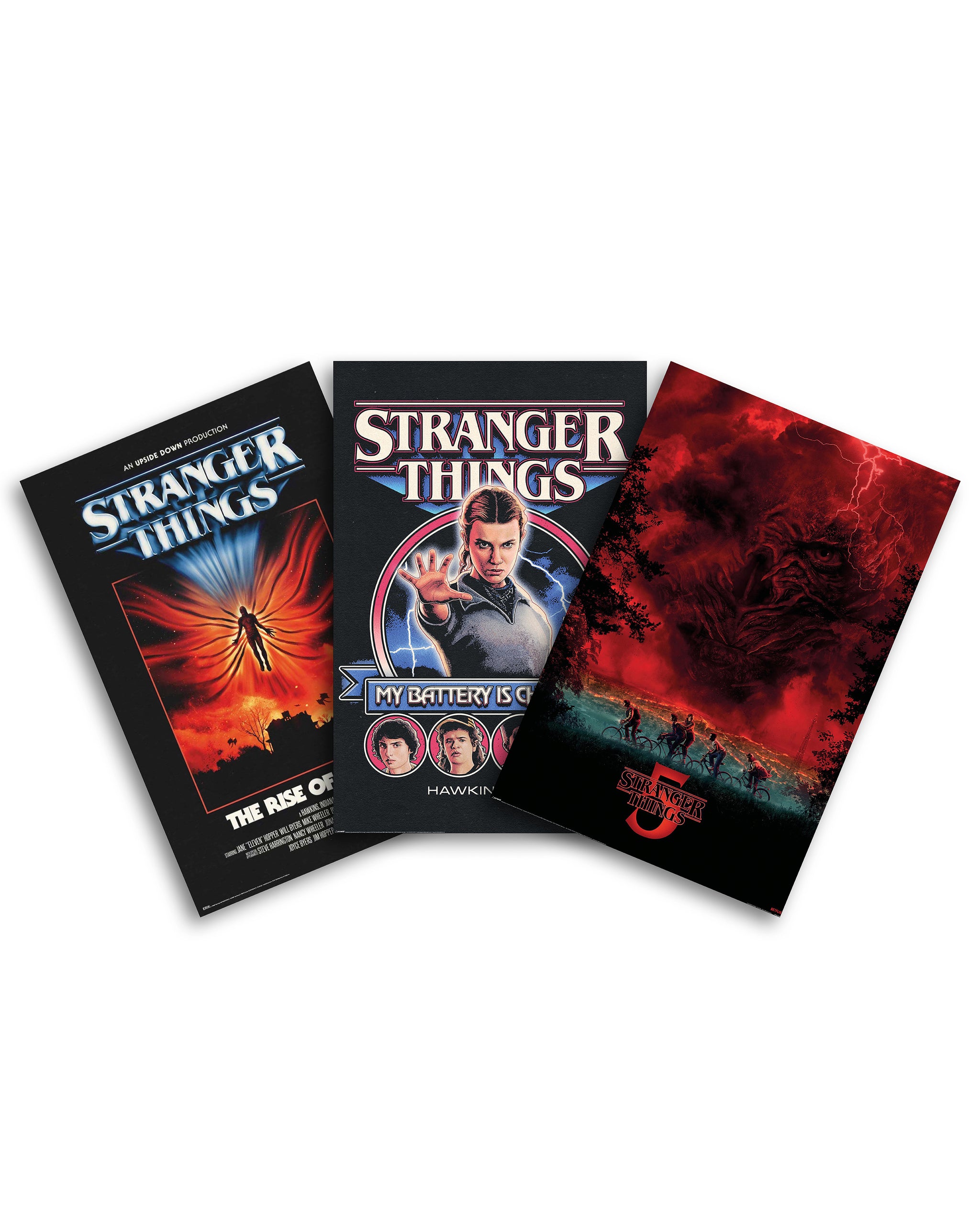 Stranger Things Poster Set Season 5 (Set of 3 #1)