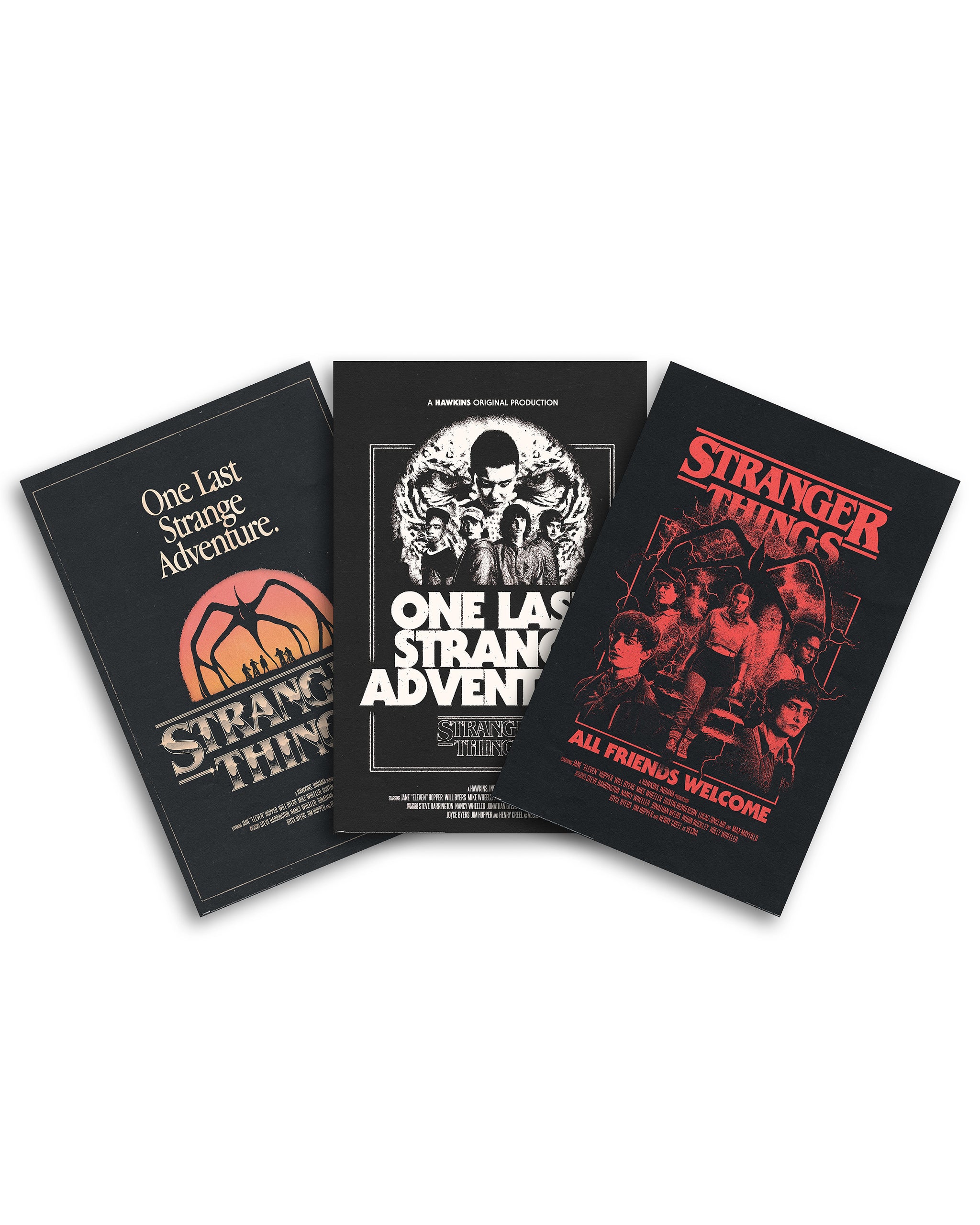 Stranger Things Poster Set Season 5 (Set of 3 #2)