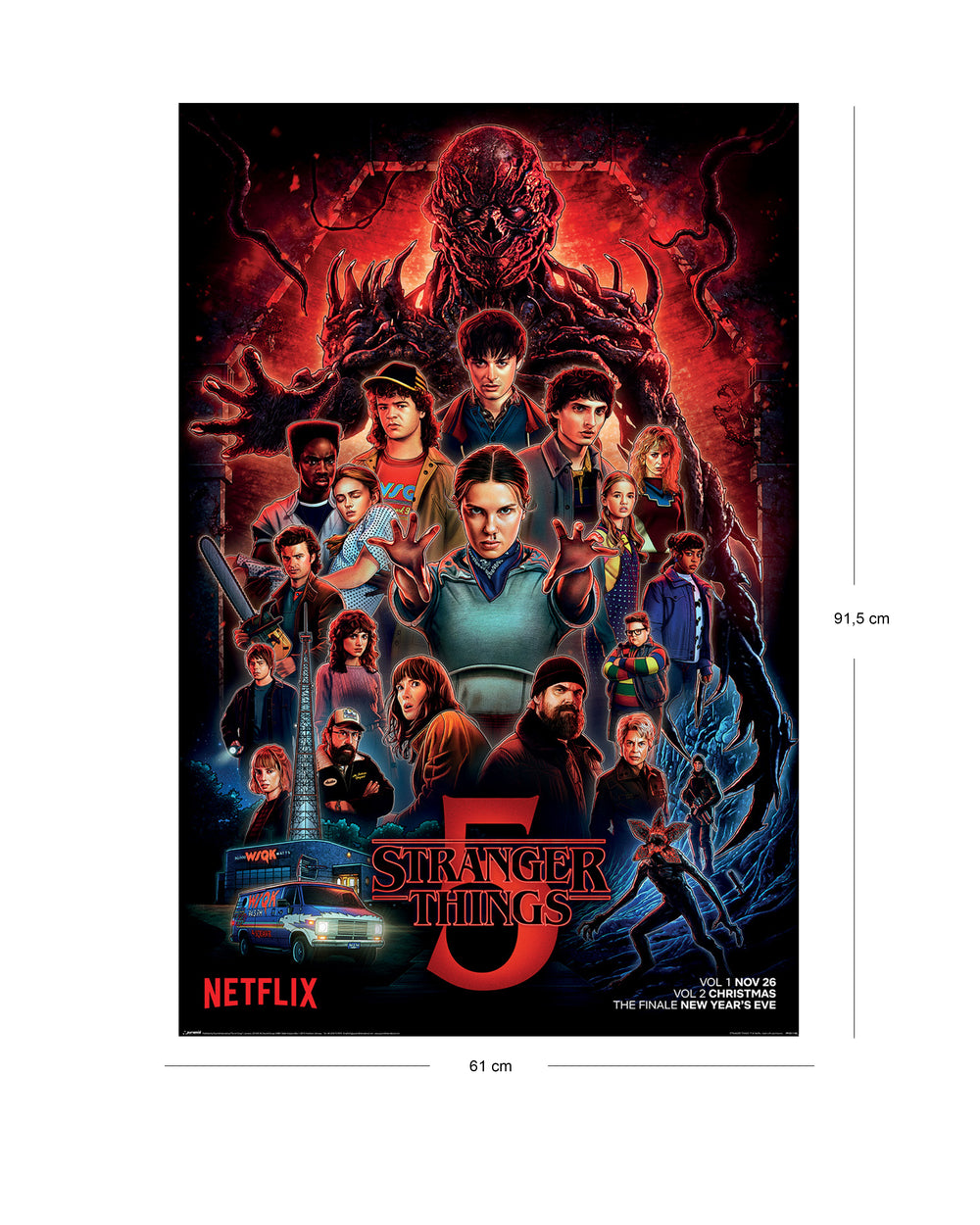 Stranger Things 5 Poster One Sheet