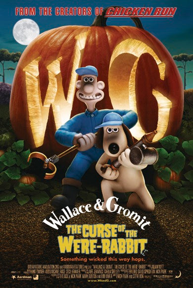 Postkarte Wallace & Gromit the Curse of the Were-Rabbit