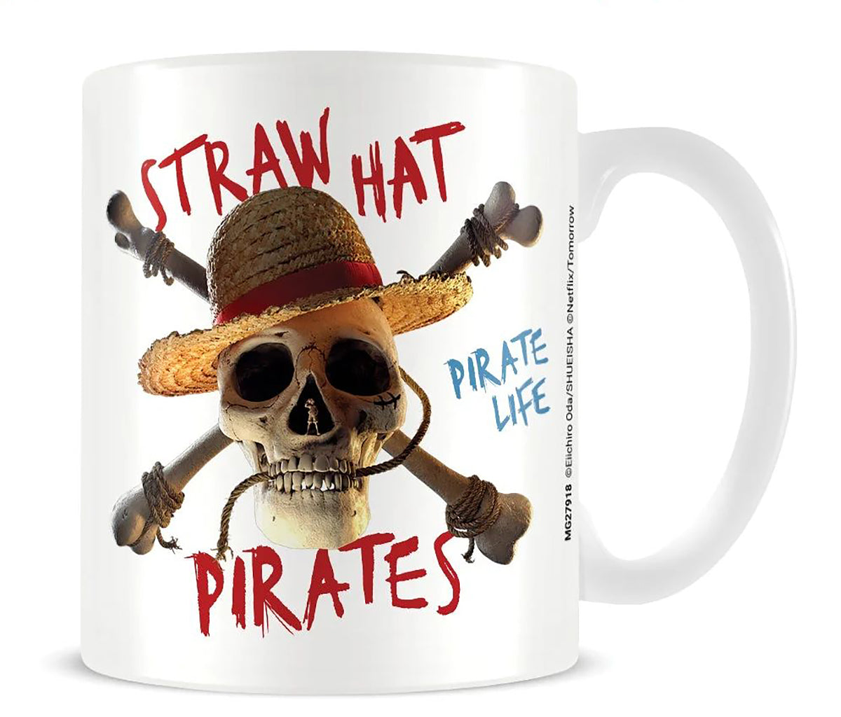 One Piece Tasse Live Action Straw Hat Pirate Emblem