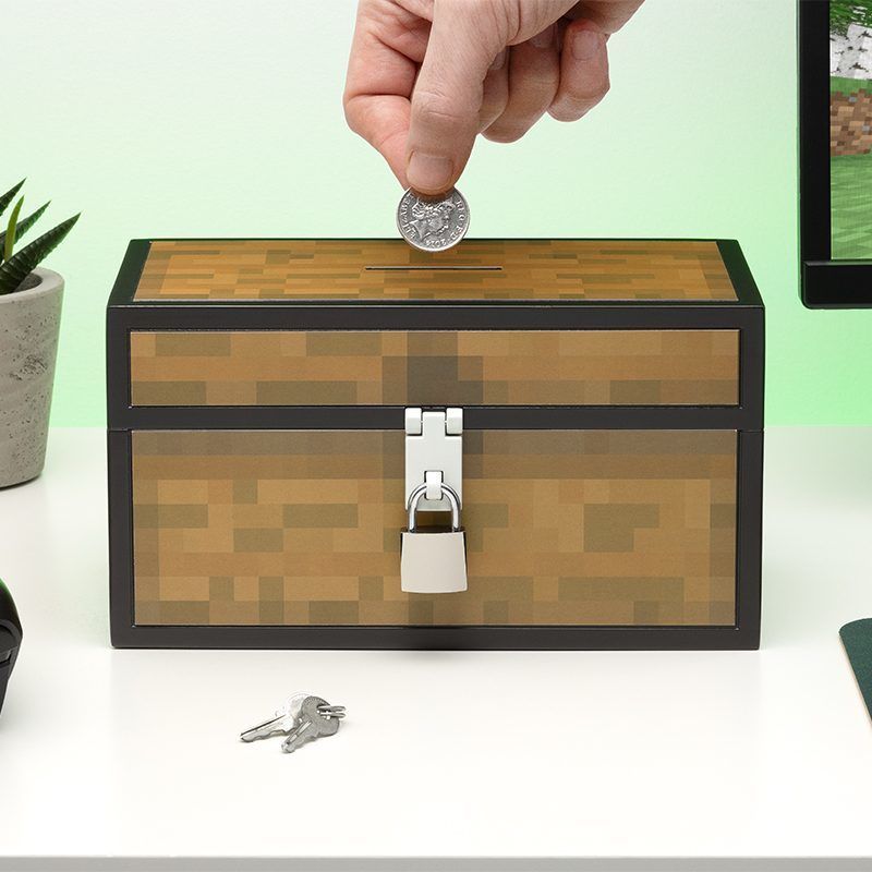 Minecraft Chest Money Box Spardose