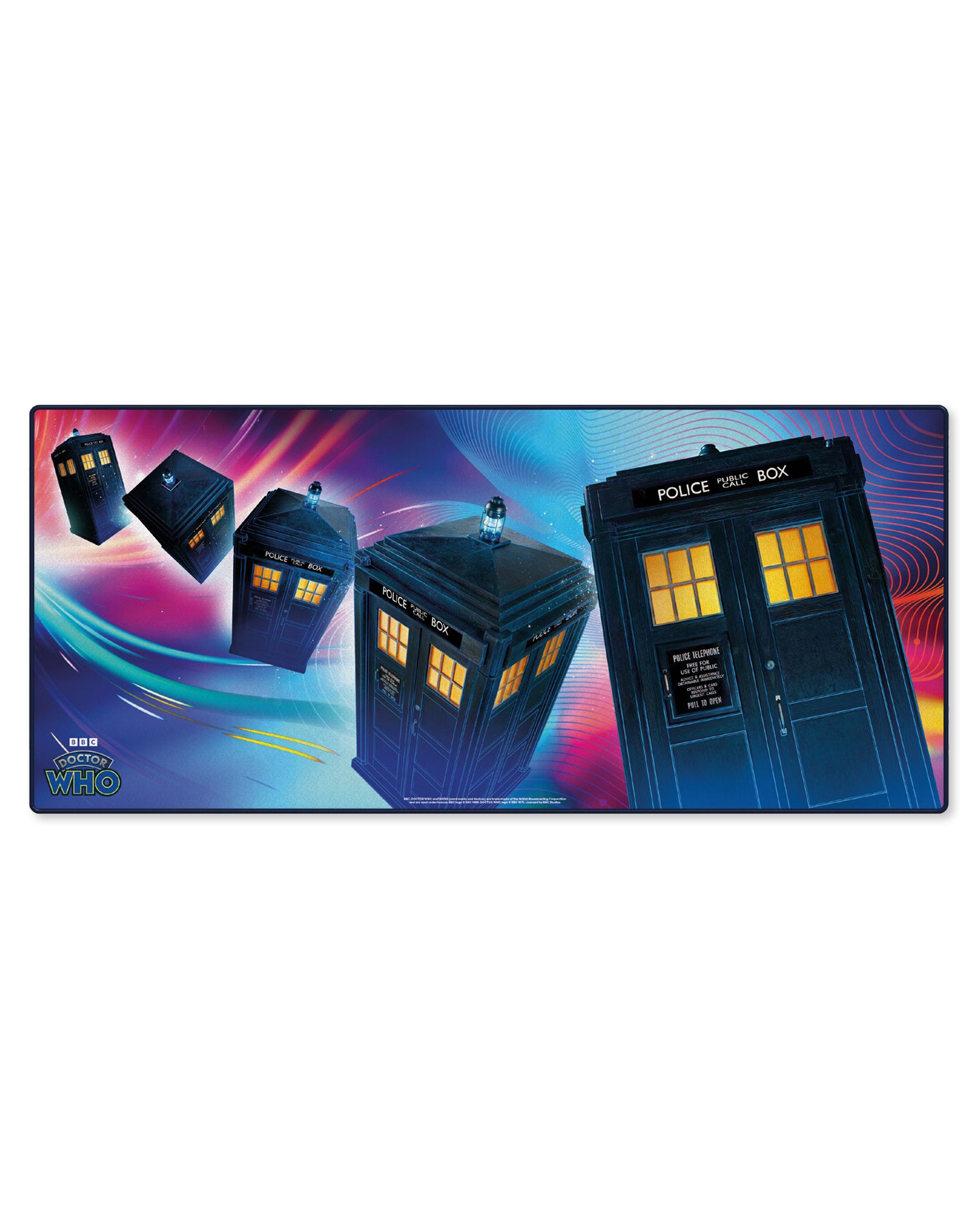 Doctor Who Desk Mat XL Mousepad für Tastatur Tardis