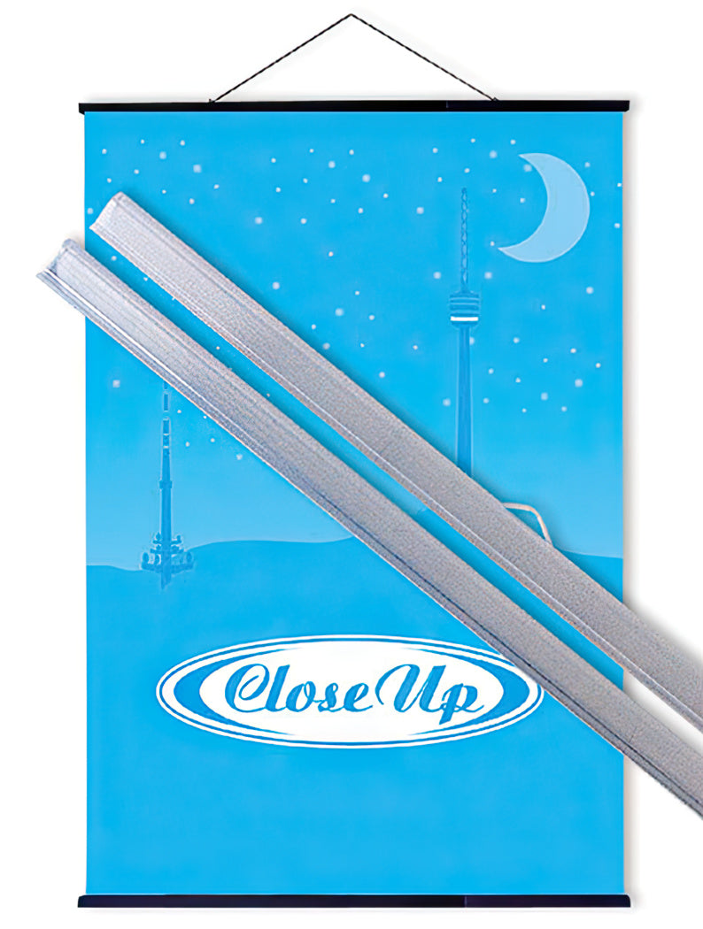 Poster strips transparent 100 cm, alternative to frames